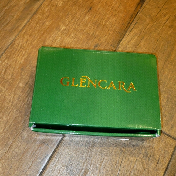 glencara | Jewelry | Glencara Silver Diamond Aquamarine Celtic Heart ...